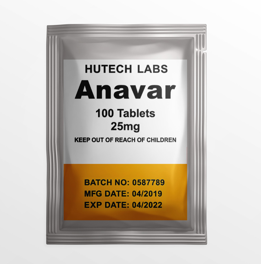 Hutech Anavar 25mg 100 tabs - 24hreup
